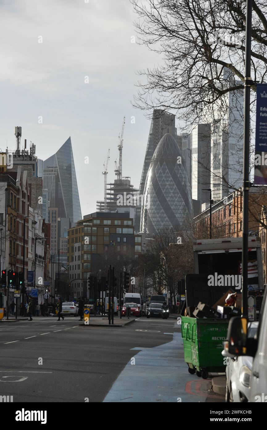 London Skyline, Sky scrapers of london city 2024 Stock Photo - Alamy