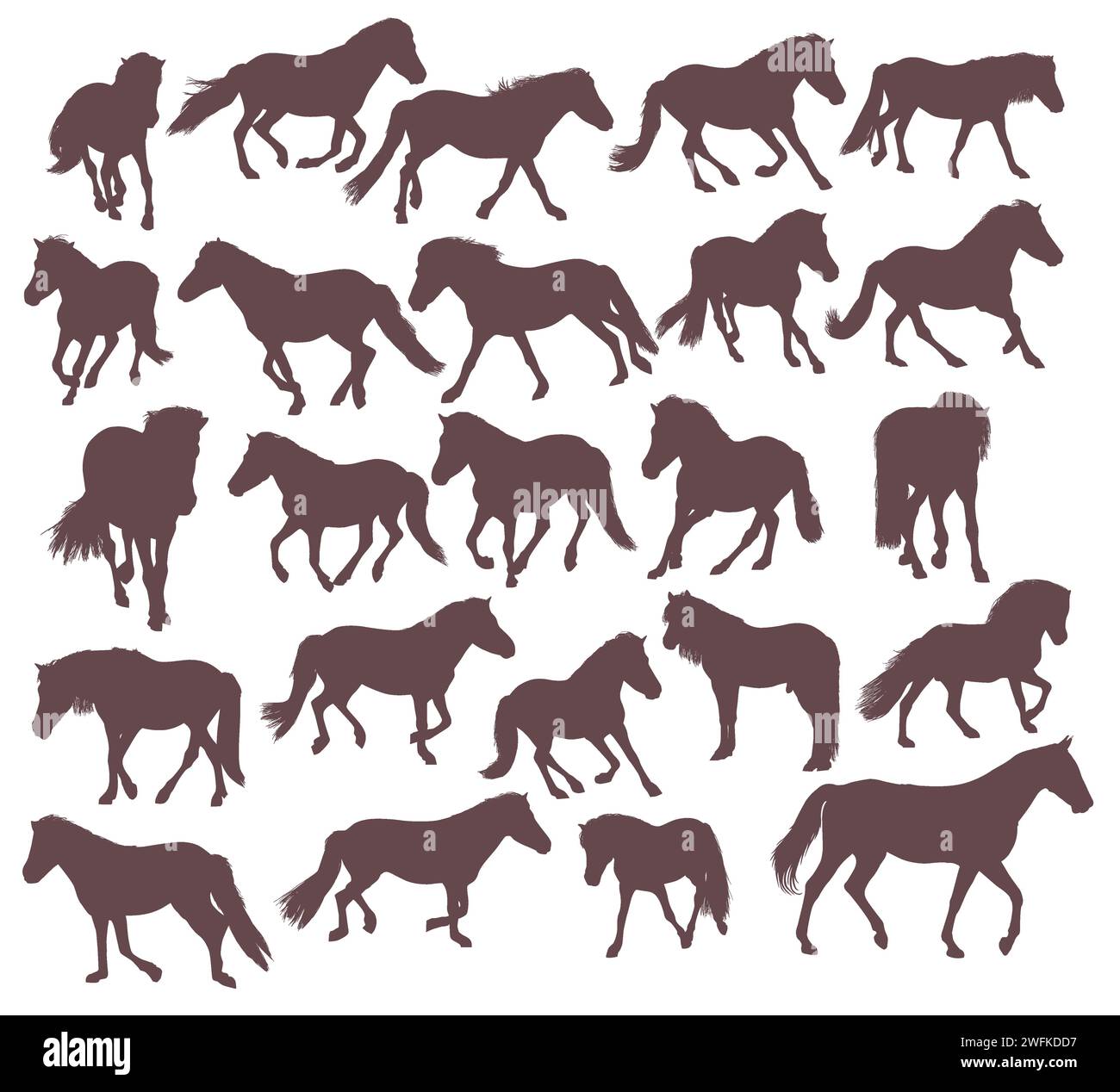 Race horses galloping Stock Vector Images - Alamy