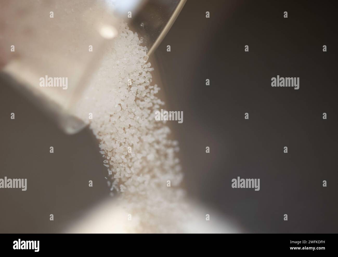 Fine crystals refined white hi-res stock photography and images - Alamy