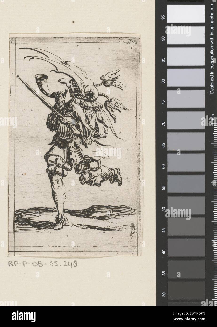 April, Denis Boutemie (possibly), 1633 - 1643 print Personification of ...