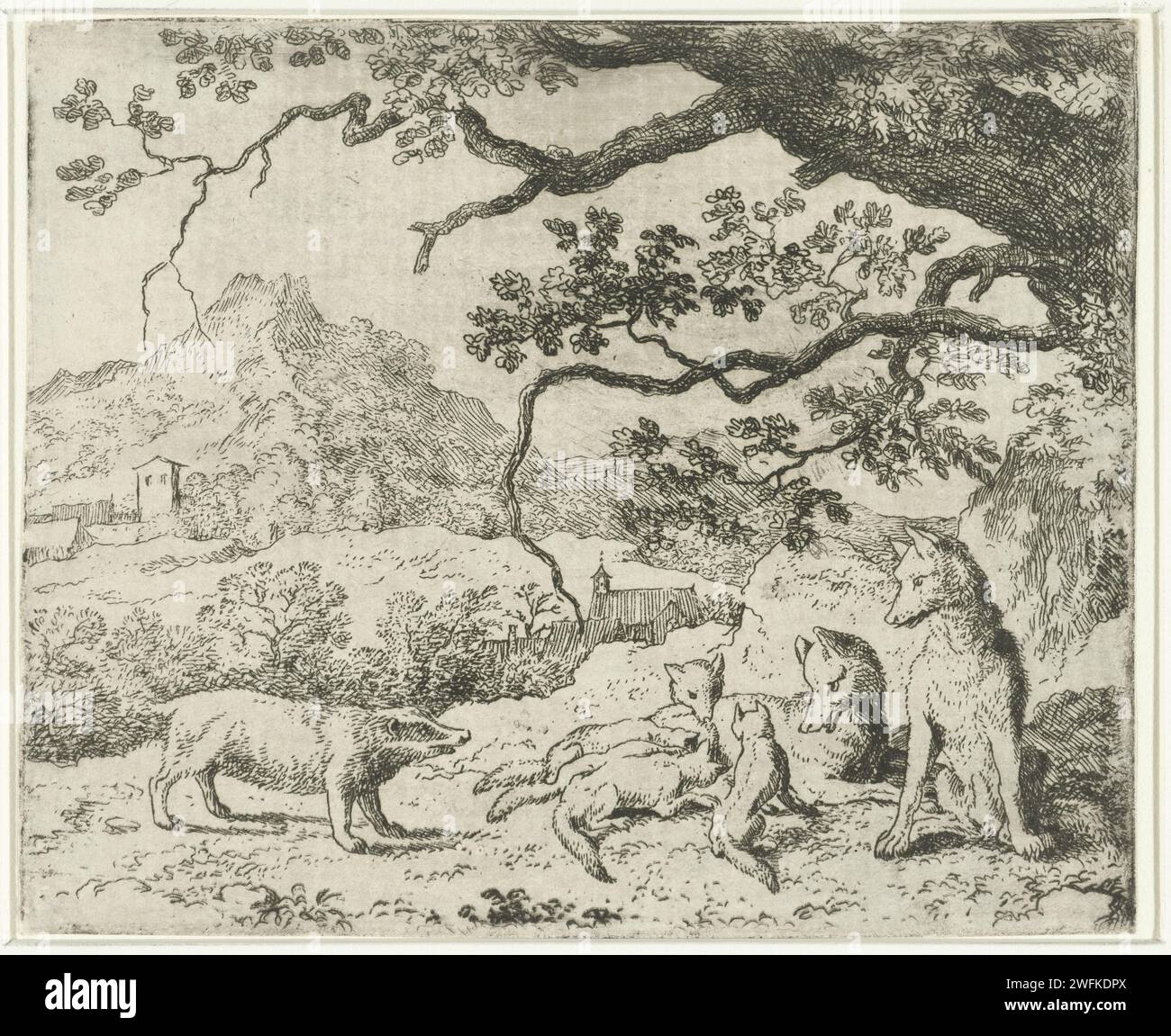 Grimbeert the Das subpenders Reinaert de Vos, Allaert van Everdingen ...