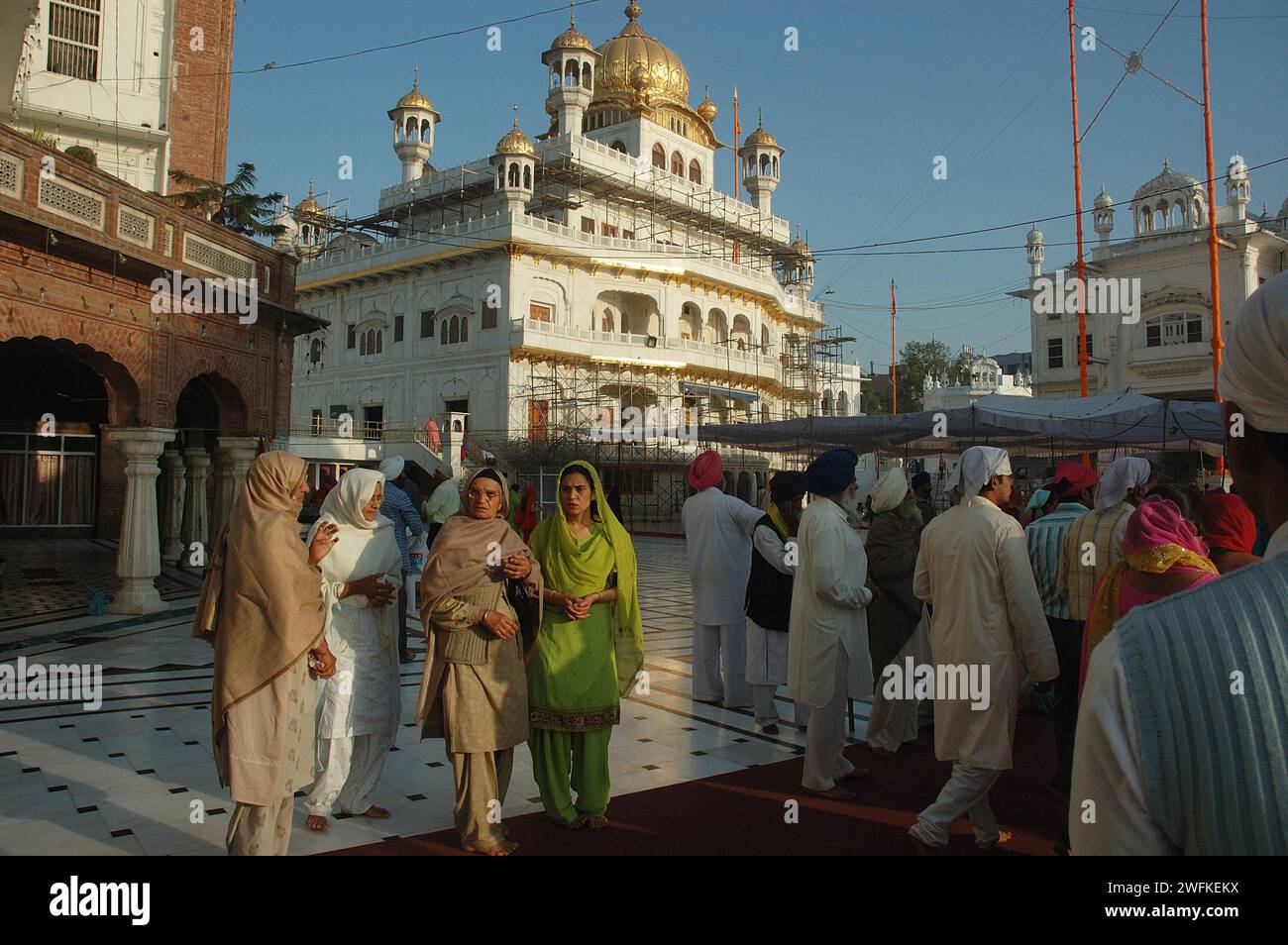 The Harmandir Sahib (or Hari Mandir) in Amritsar, Punjab, is the ...