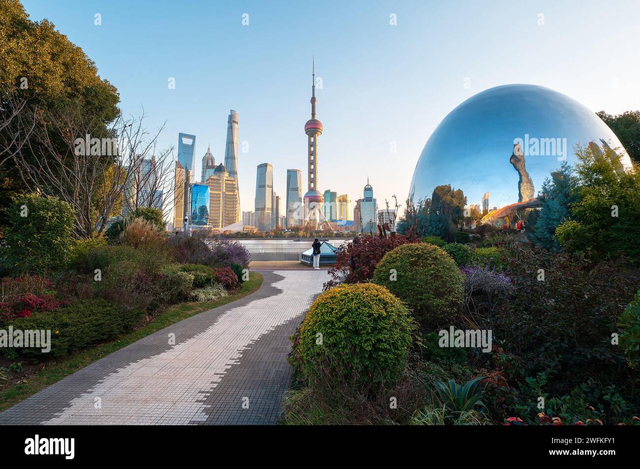 Shanghai North Bund new landmark photogenic spot at sunset, where the ...