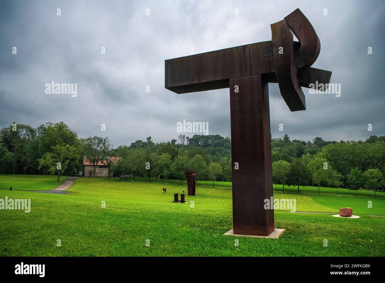 The Chillida-Leku Museum, sculptures in gardens and forests of the ...