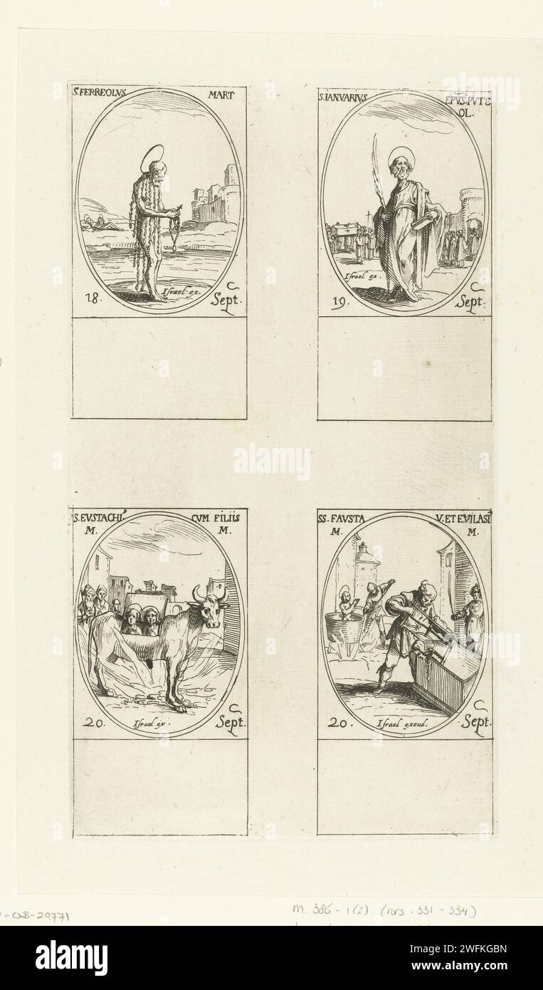 Sacred Ferreolus of Vienne, Holy Januaryus of Benevento, Holy ...