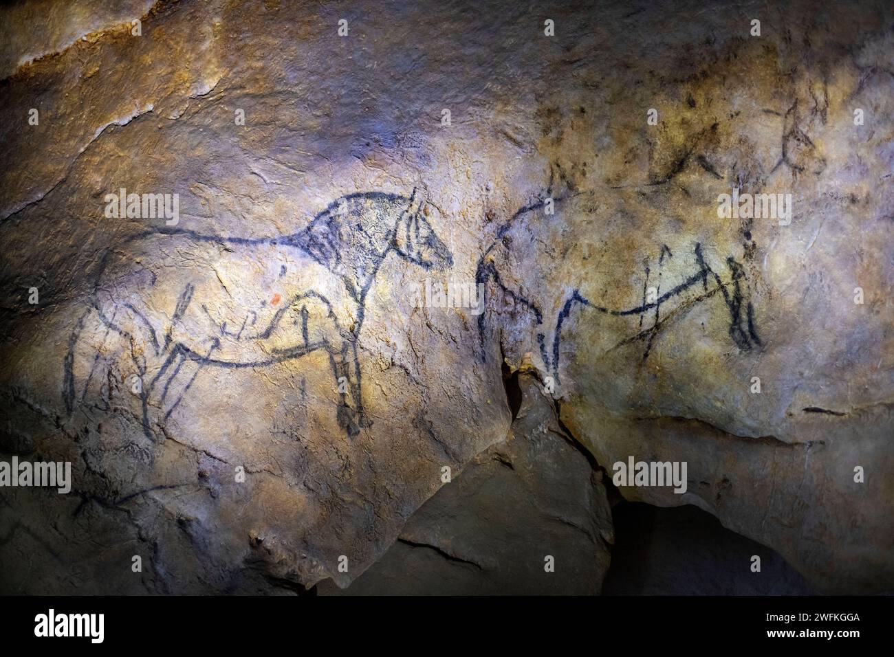 Ekain cave, Ekainberri museum housing the replica of the prehistoric ...