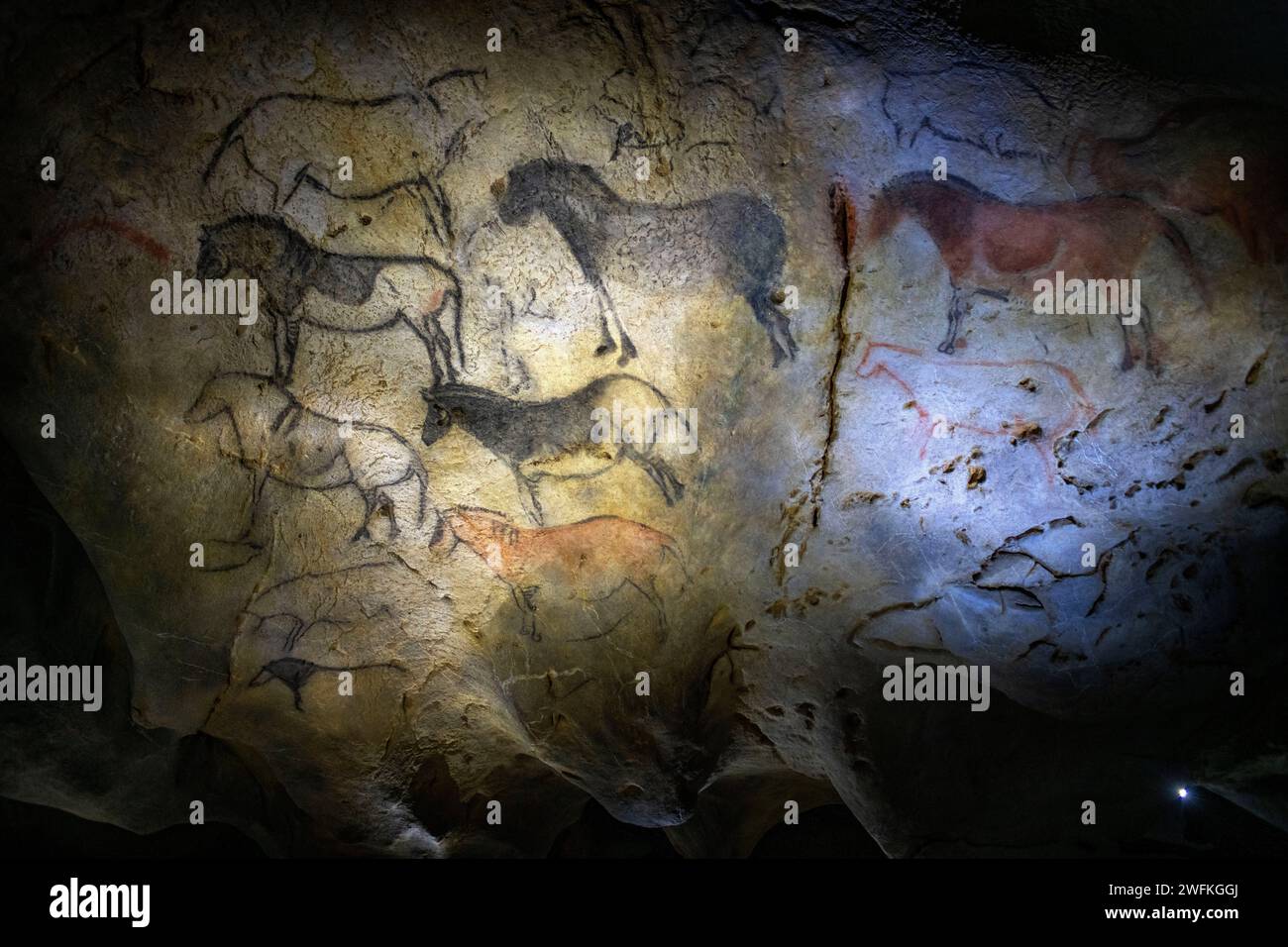 Ekain cave, Ekainberri museum housing the replica of the prehistoric ...