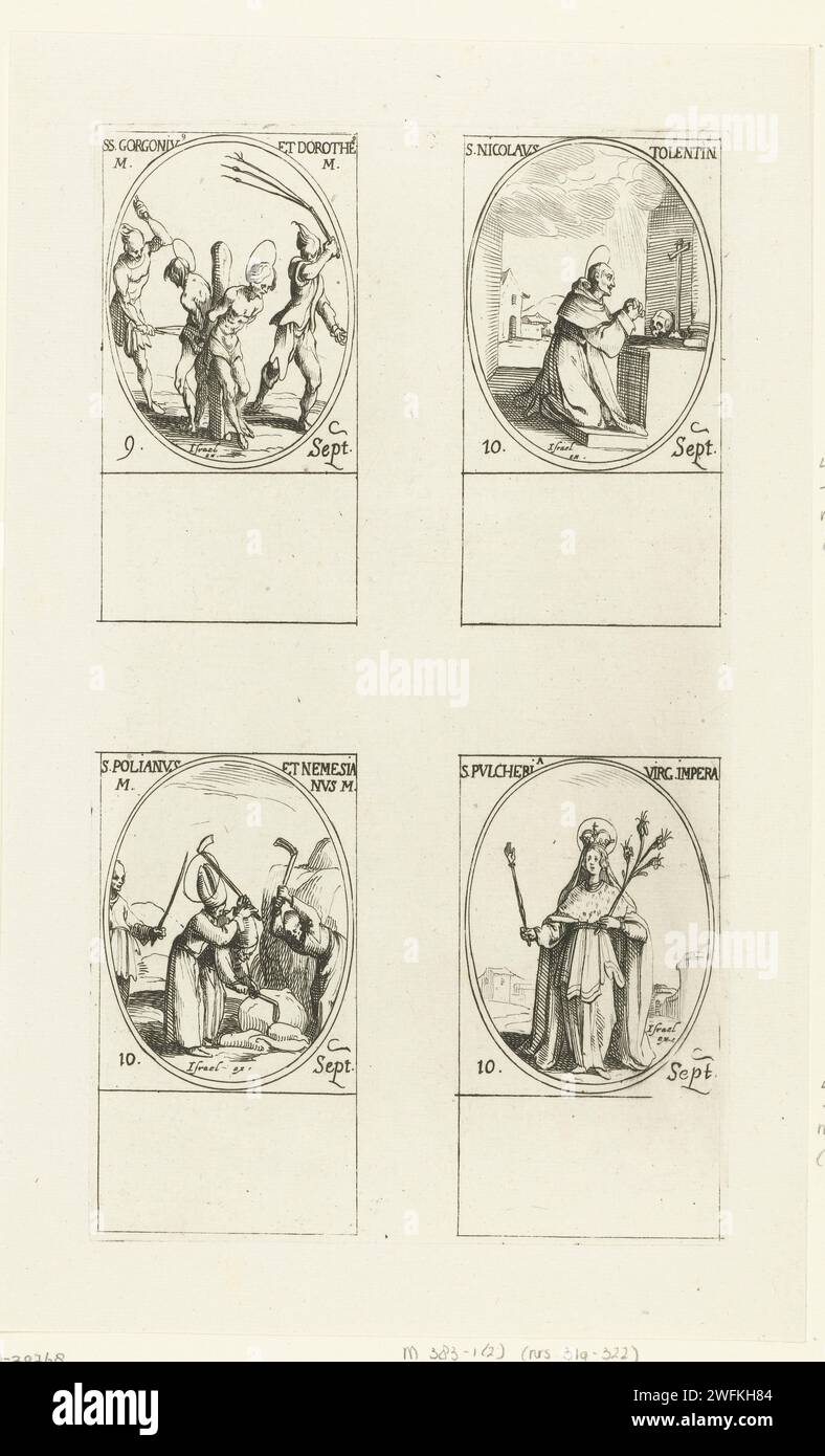 Holy Gorgonius and Saint Dorotheus of Nicomedia, Holy Nicolaas van ...