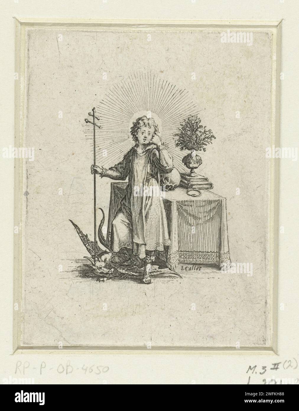 The Christ child tramples the sin, Jacques Callot, 1618 - 1621 print The Christ child stands ...