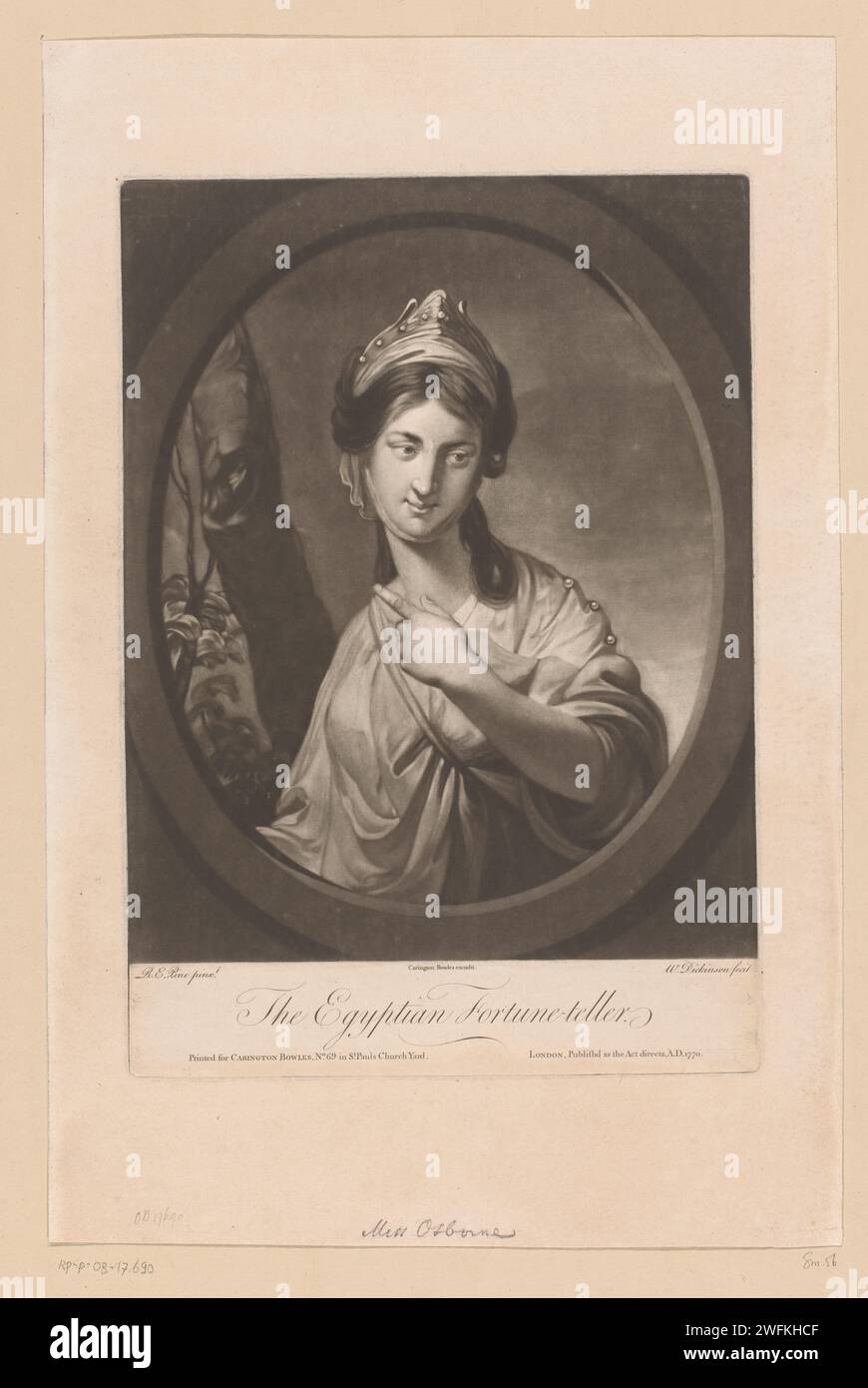 Portrait of an unknown woman dressed as fortune teller, William ...