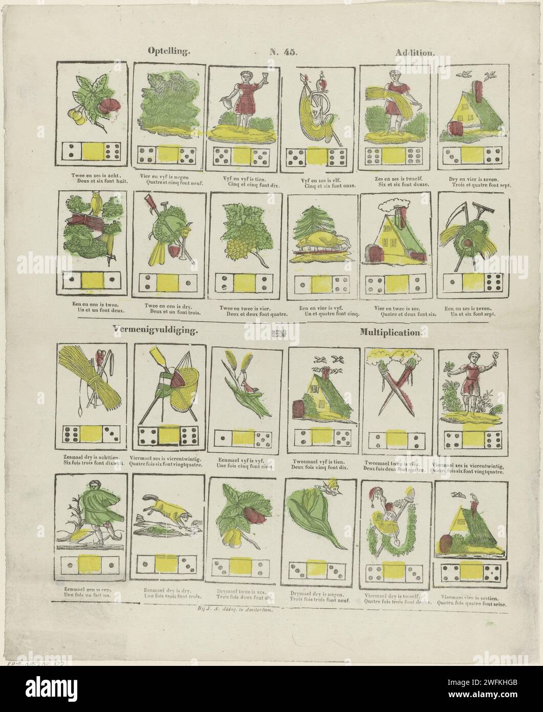 Addition / Addition / Multiplication / Multiplication, 1833 - 1900 ...