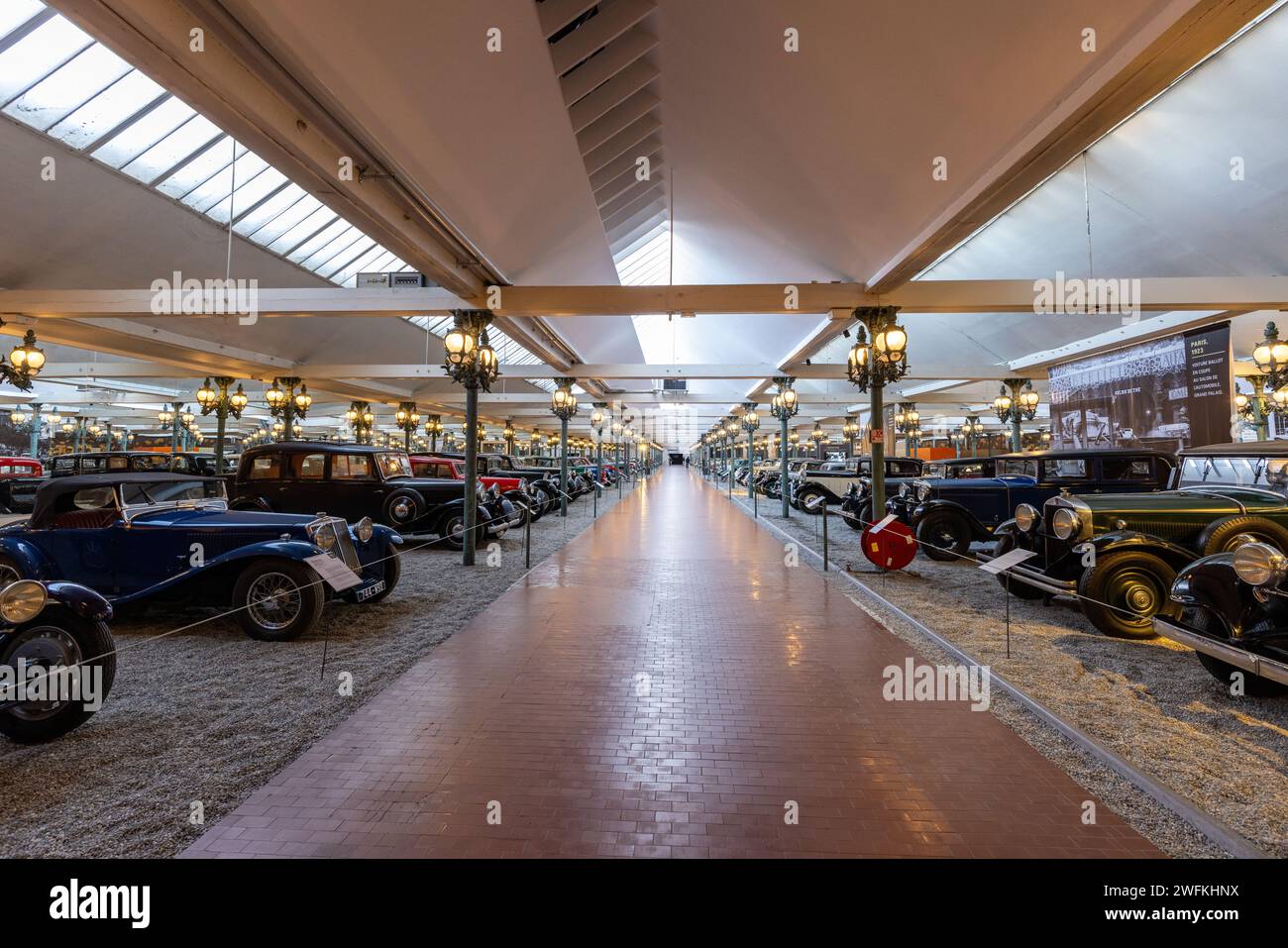 Vintage car collection in Musée National de l'Automobile, Collection ...
