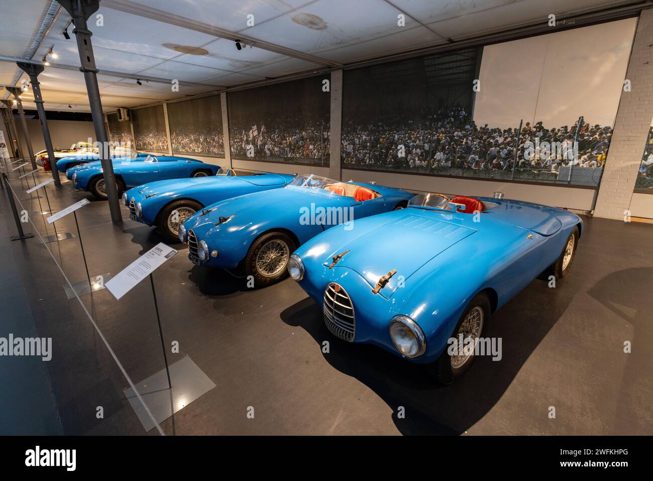Vintage car collection in Musée National de l'Automobile, Collection ...
