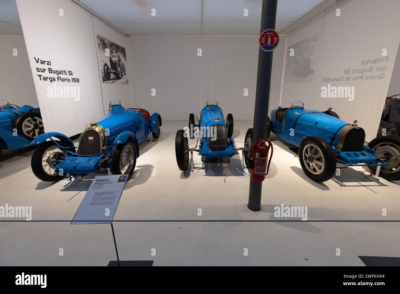 Vintage car collection in Musée National de l'Automobile, Collection ...