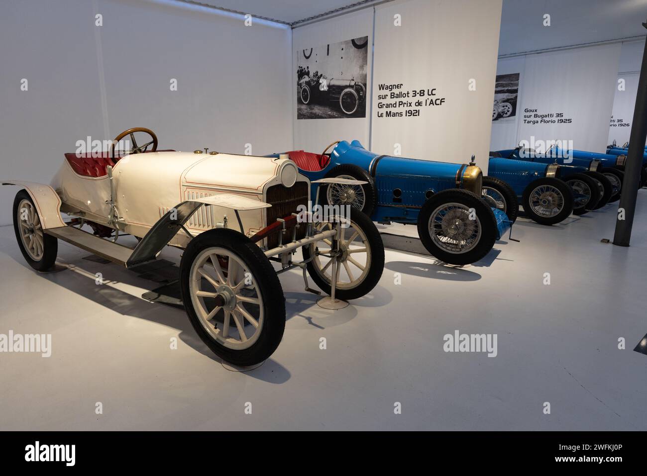 Vintage car collection in Musée National de l'Automobile, Collection ...