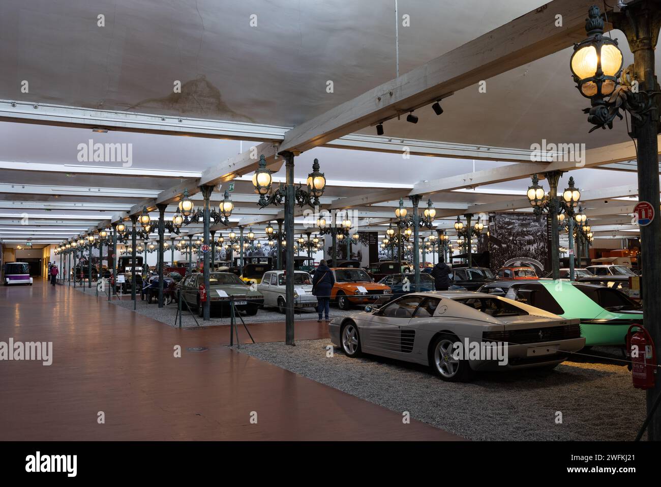 Vintage car collection in Musée National de l'Automobile, Collection ...