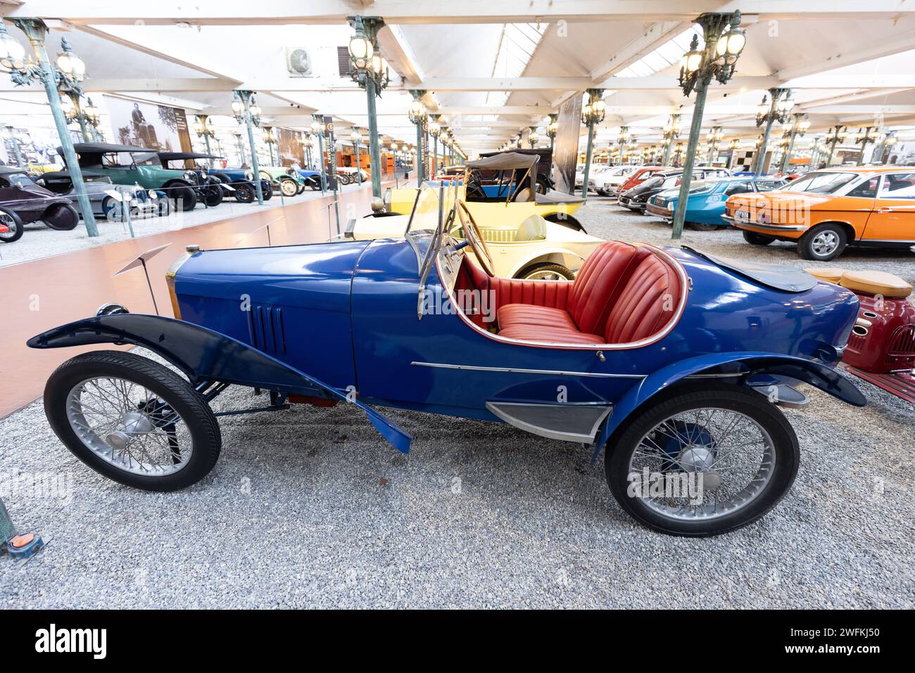 Vintage car collection in Musée National de l'Automobile, Collection ...