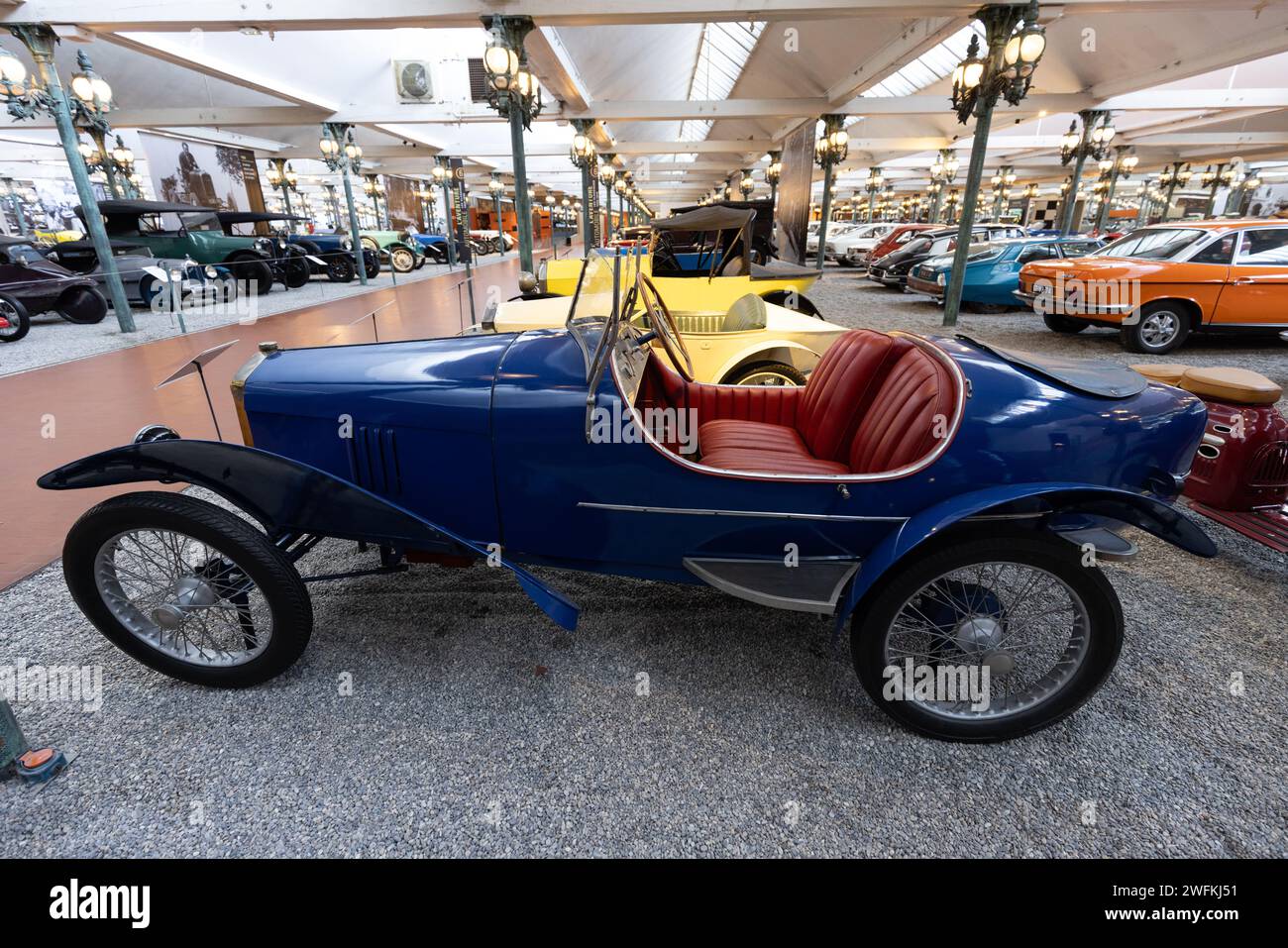 Vintage car collection in Musée National de l'Automobile, Collection ...