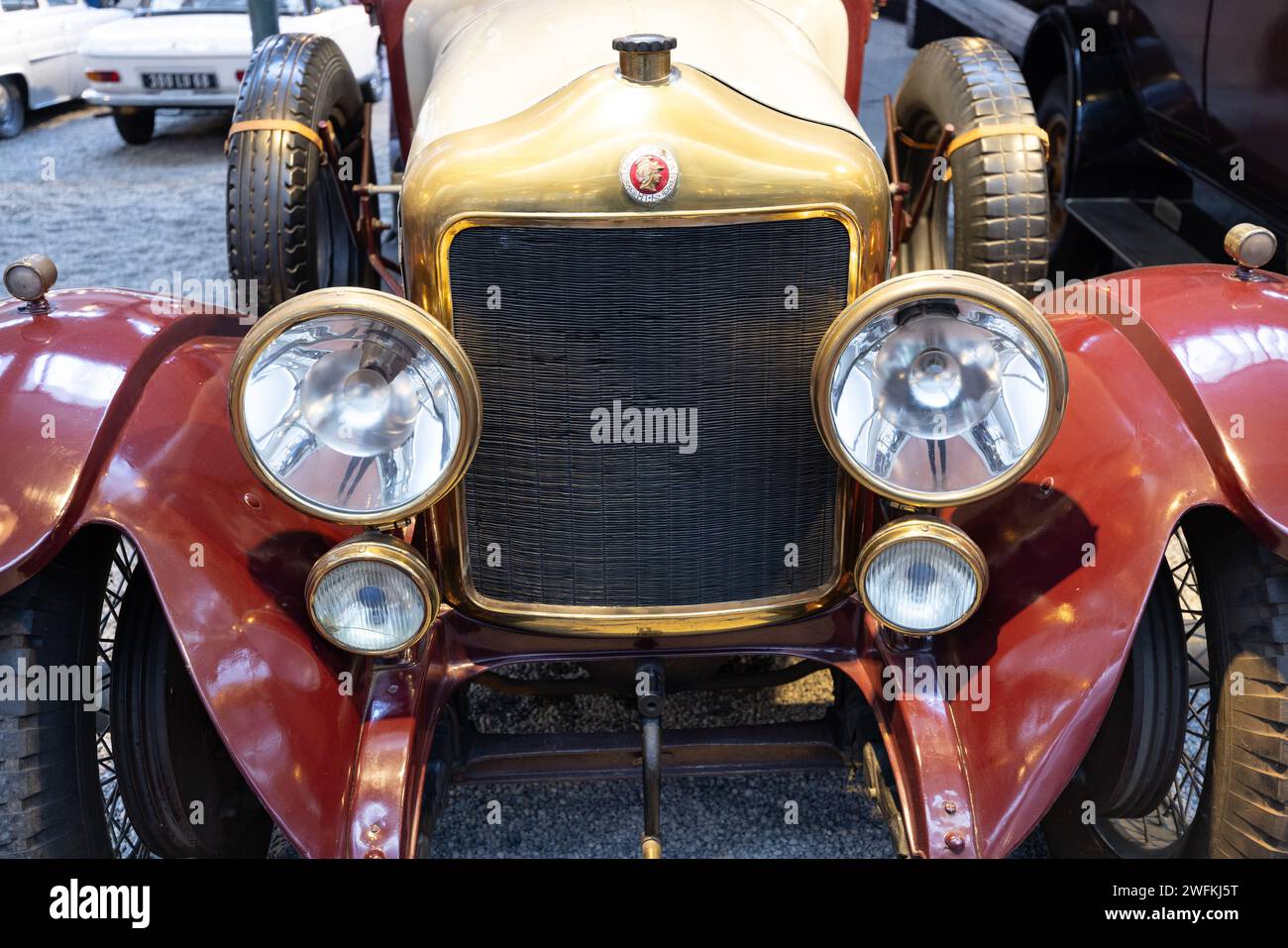 Vintage car collection in Musée National de l'Automobile, Collection ...