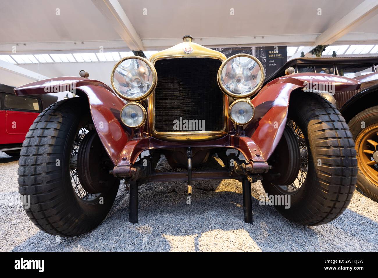 Vintage car collection in Musée National de l'Automobile, Collection ...