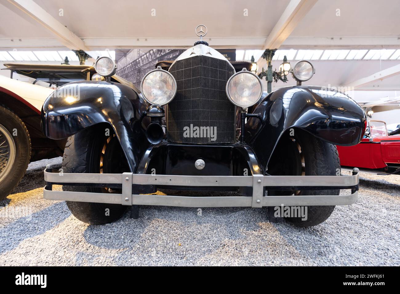 Vintage car collection in Musée National de l'Automobile, Collection ...