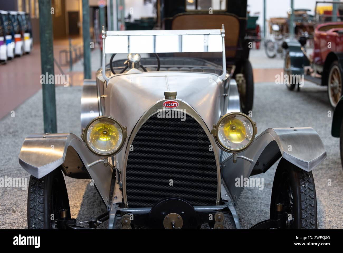 Vintage car collection in Musée National de l'Automobile, Collection ...