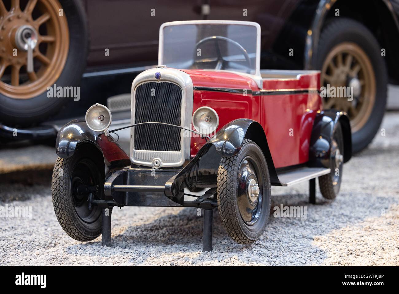 Vintage car collection in Musée National de l'Automobile, Collection ...
