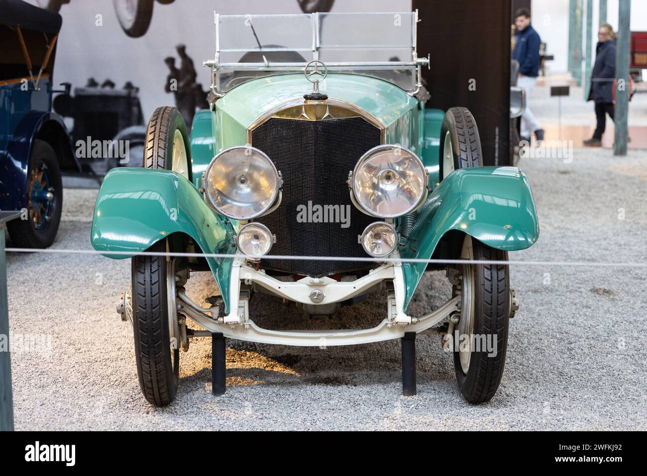 Vintage car collection in Musée National de l'Automobile, Collection ...