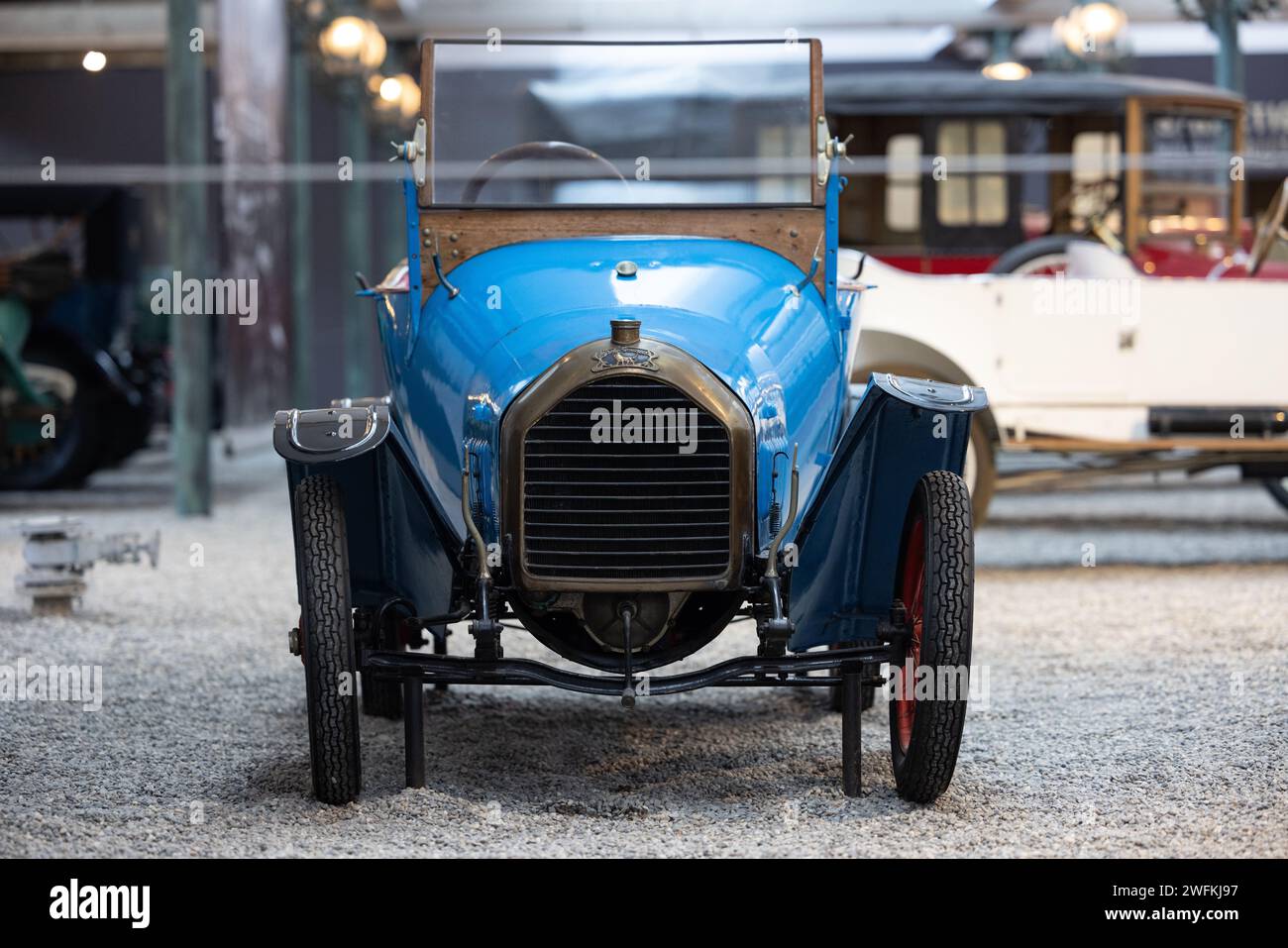 Vintage car collection in Musée National de l'Automobile, Collection ...