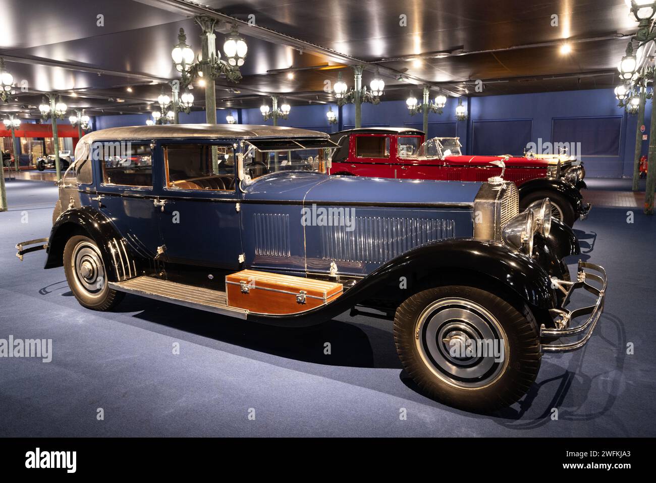 Vintage car collection in Musée National de l'Automobile, Collection ...