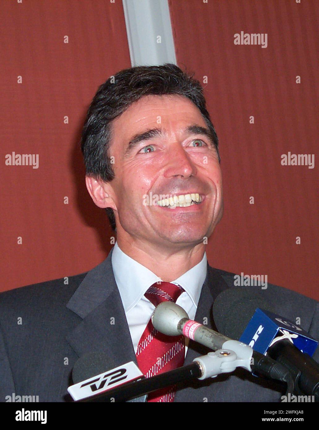 Copenhagen /Denmark / rDenamrk s prime minister Anders Fogh RasmussenV ...