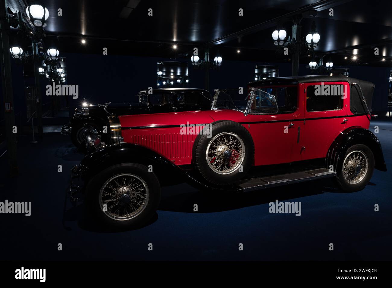 Vintage car collection in Musée National de l'Automobile, Collection ...