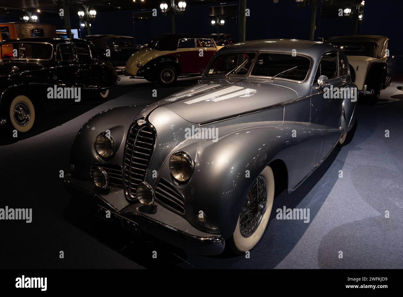 Vintage car collection in Musée National de l'Automobile, Collection ...