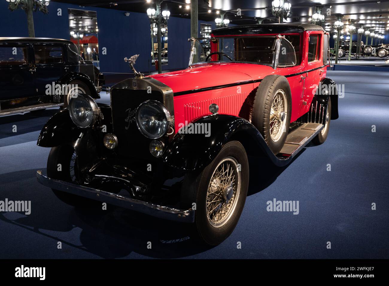 Vintage car collection in Musée National de l'Automobile, Collection ...