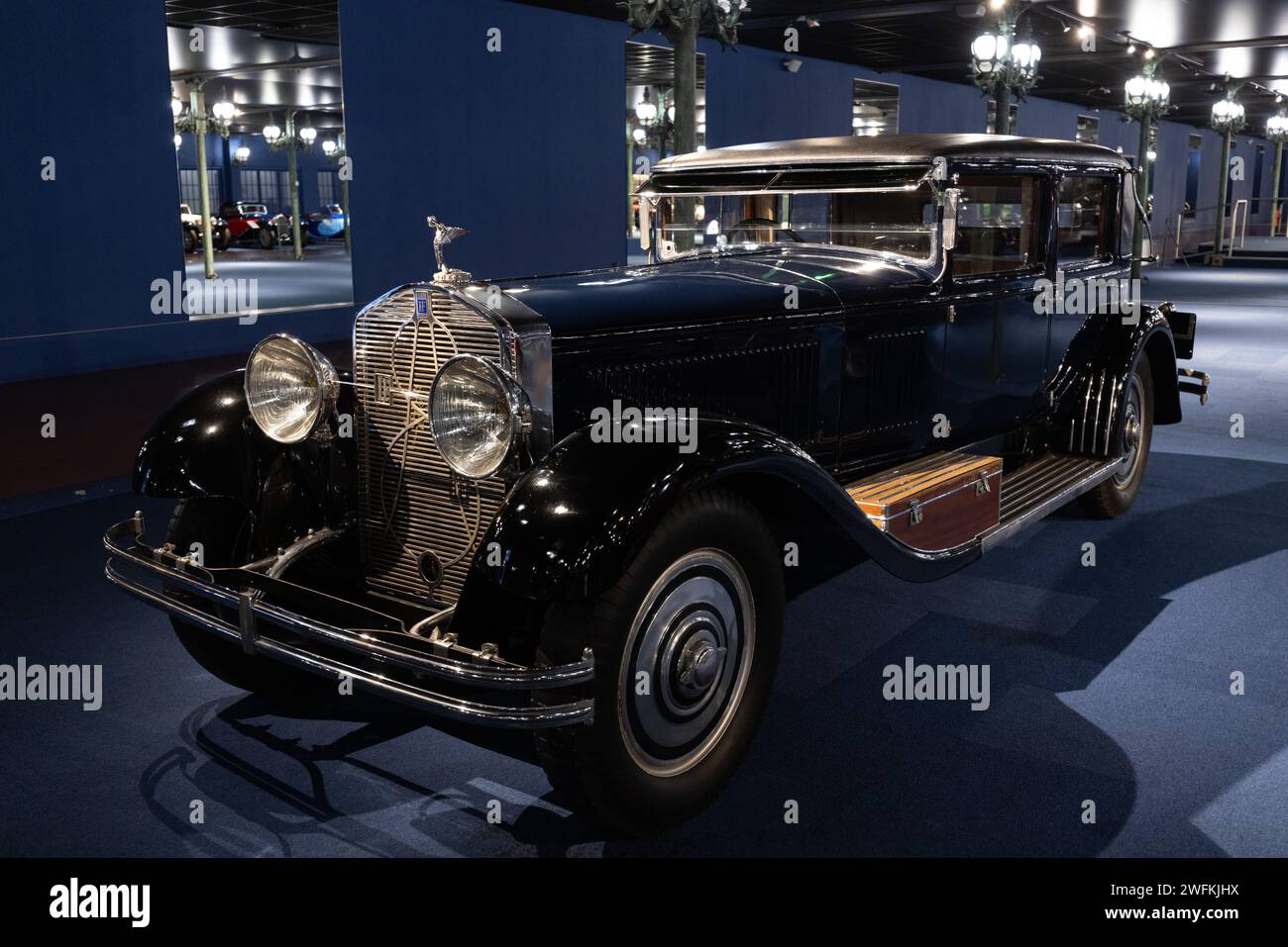 Vintage car collection in Musée National de l'Automobile, Collection ...