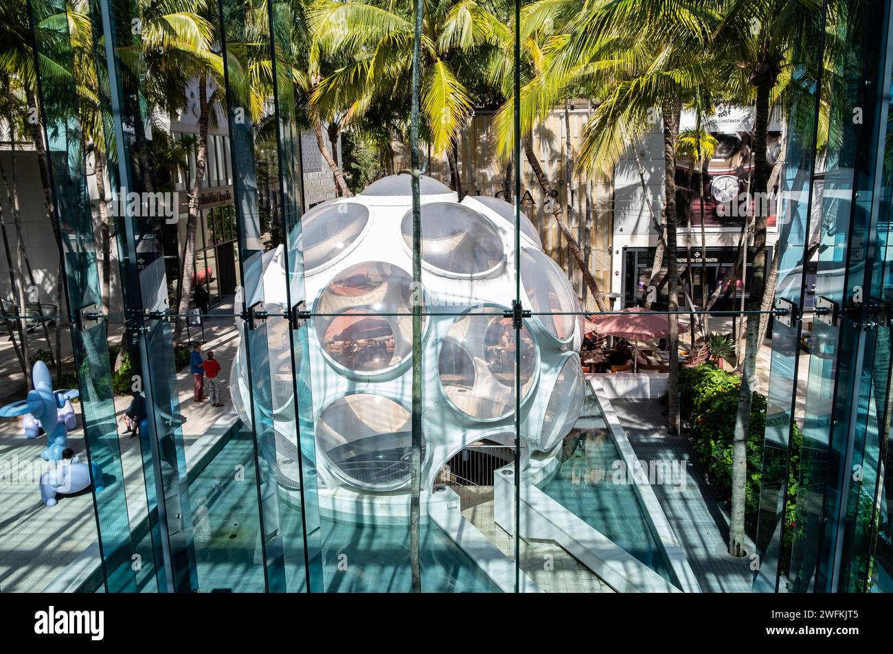 Design District South Miami, Florida - Fly's Eye Dome by Buckminster ...