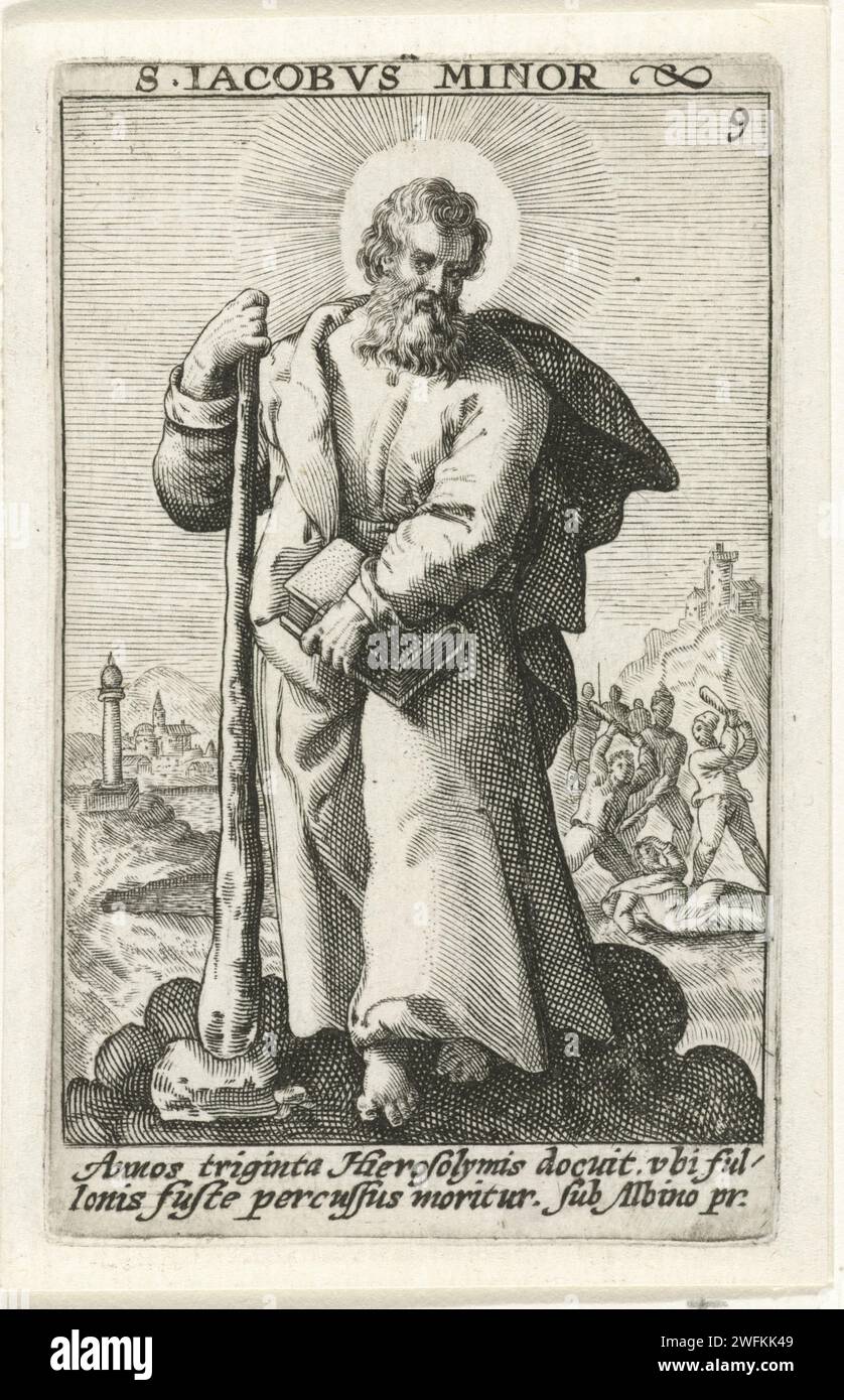 Apostle Jakobus de Morthern, Crispijn van de Fasse (I), 1574 - 1637 ...