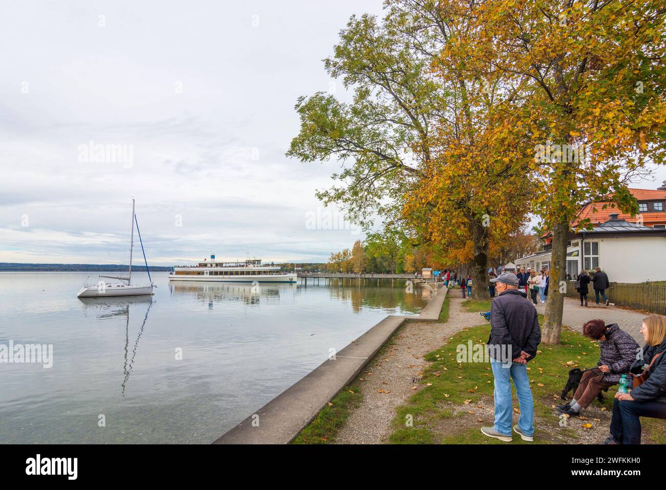 Anlegesteg ammersee hi-res stock photography and images - Alamy