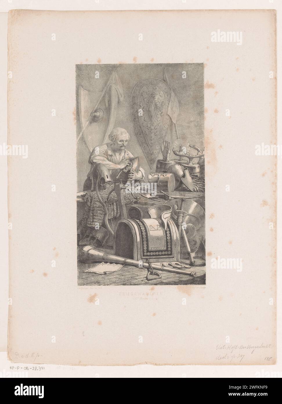 Weapons, 12th century, David van der Kellen (1827-1895), 1857 - 1864 ...
