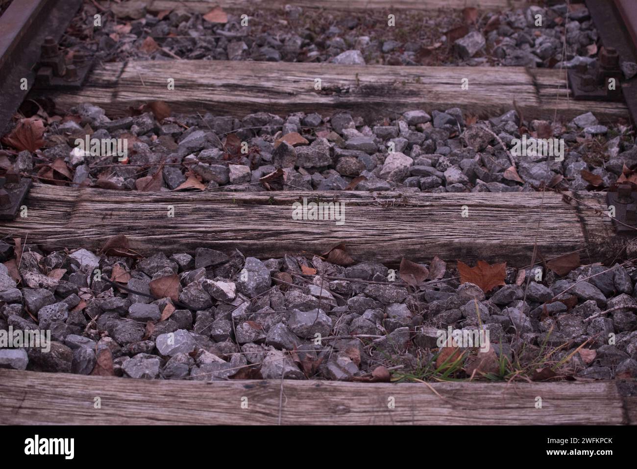 Track construction for the railroad, transport and mobility by train ...