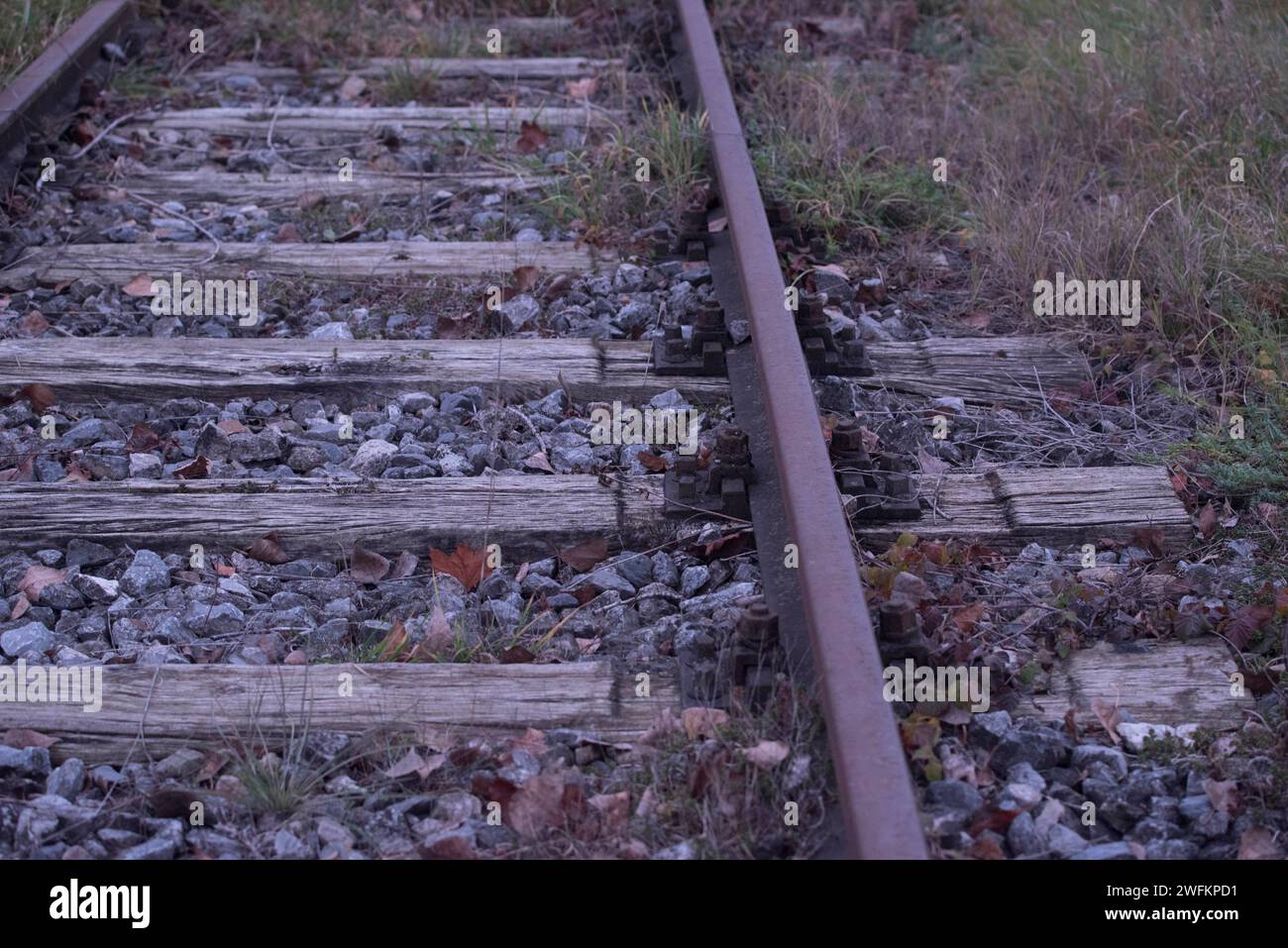Track construction for the railroad, transport and mobility by train ...