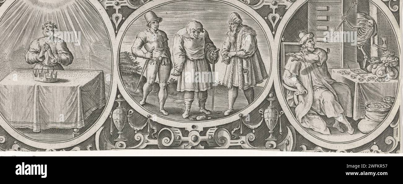 Wisdoms of Jesus Sirach, Boven, Gerard de Jode, 1547 - 1591 print ...