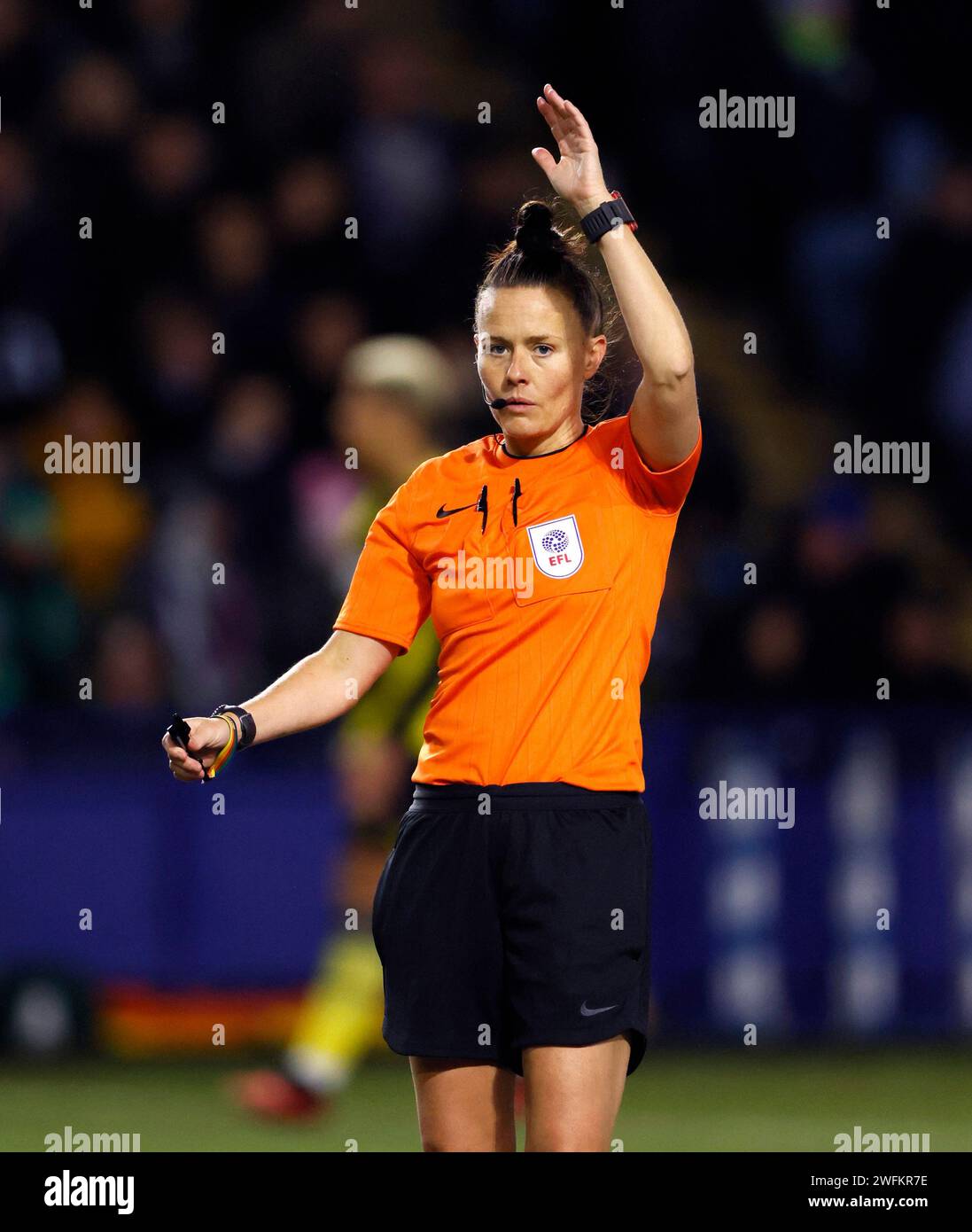 Referee Rebecca Welch during the Sky Bet Championship match at ...