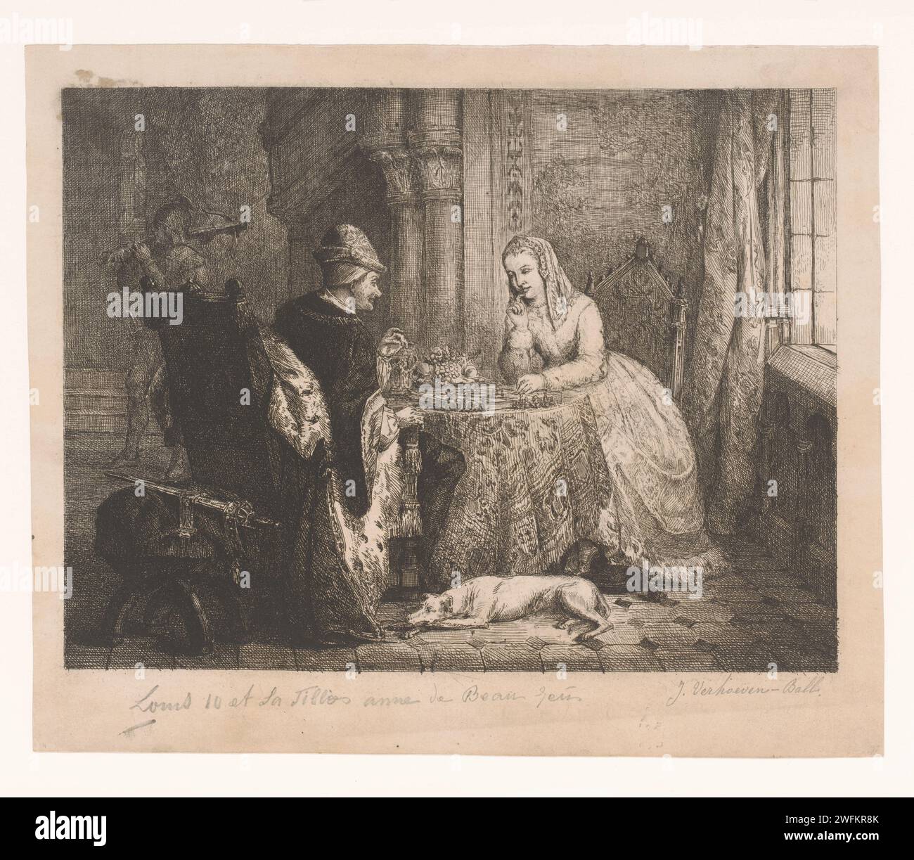 Beaujeu play chess hi-res stock photography and images - Alamy