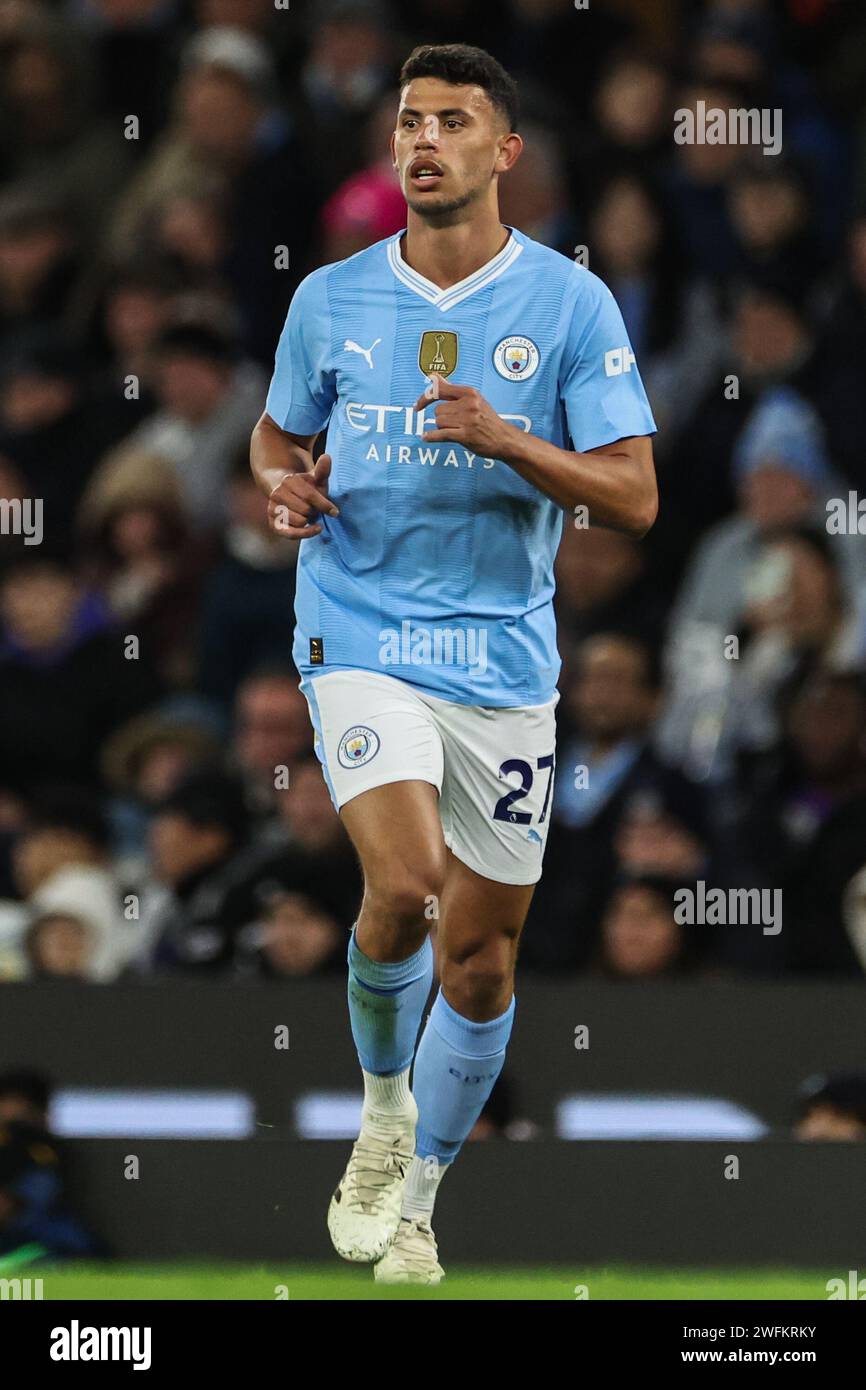 Matheus Nunes of Manchester City during the Premier League match ...