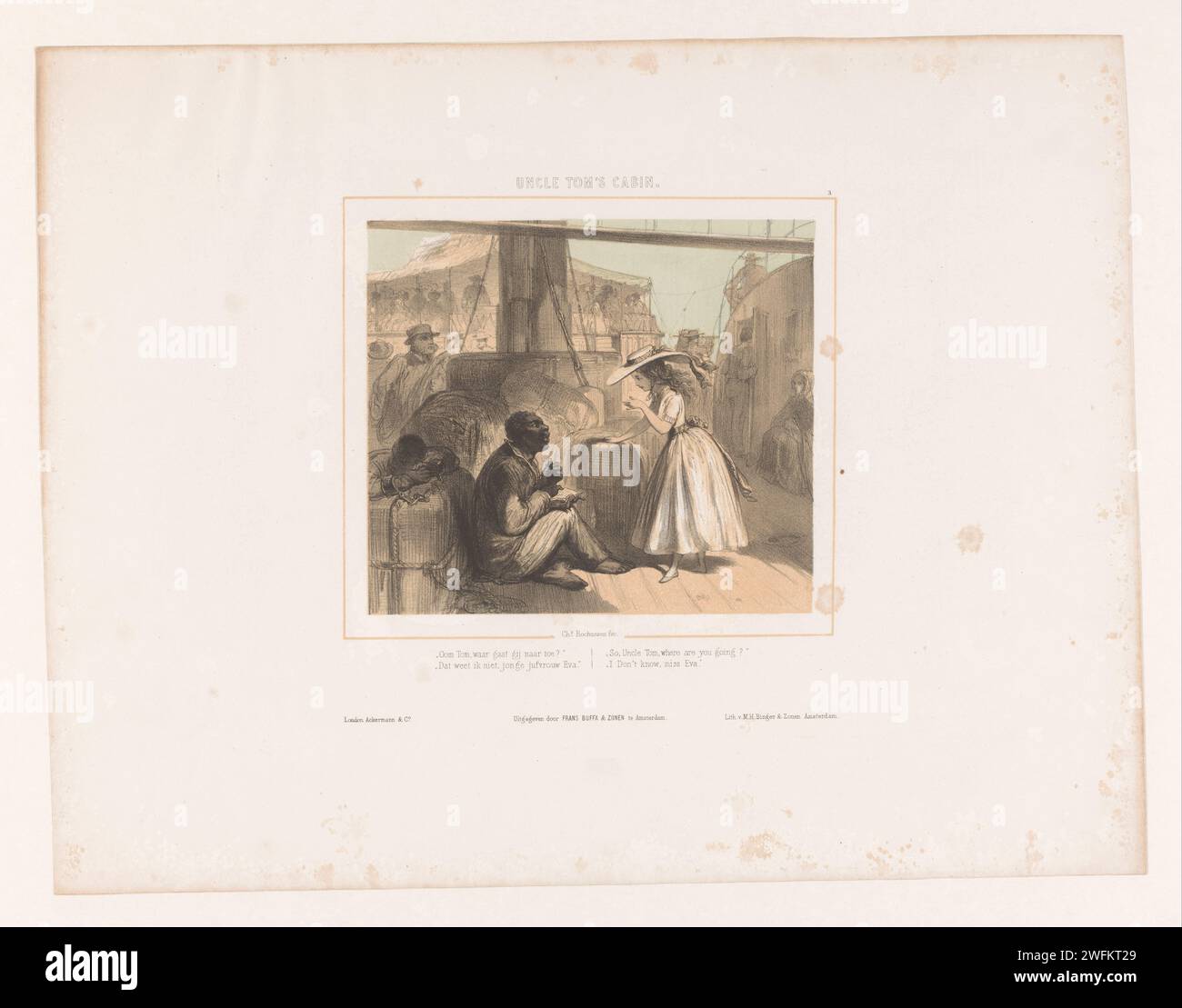 Uncle tom and eva hi-res stock photography and images - Alamy