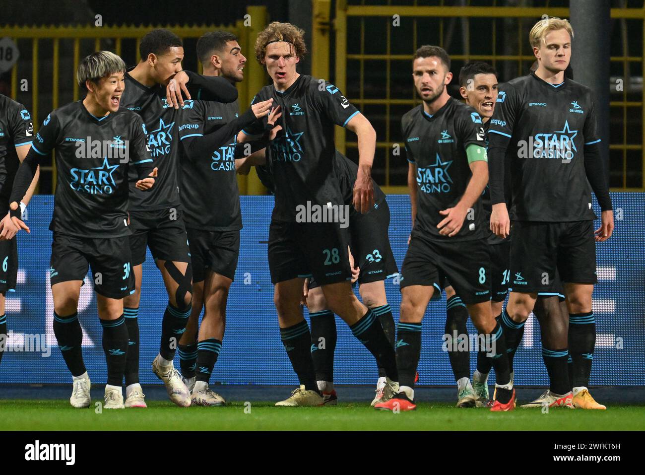 Leuven, Belgium. 31st Jan, 2024. Ewoud Pletinckx (28) of OHL ...