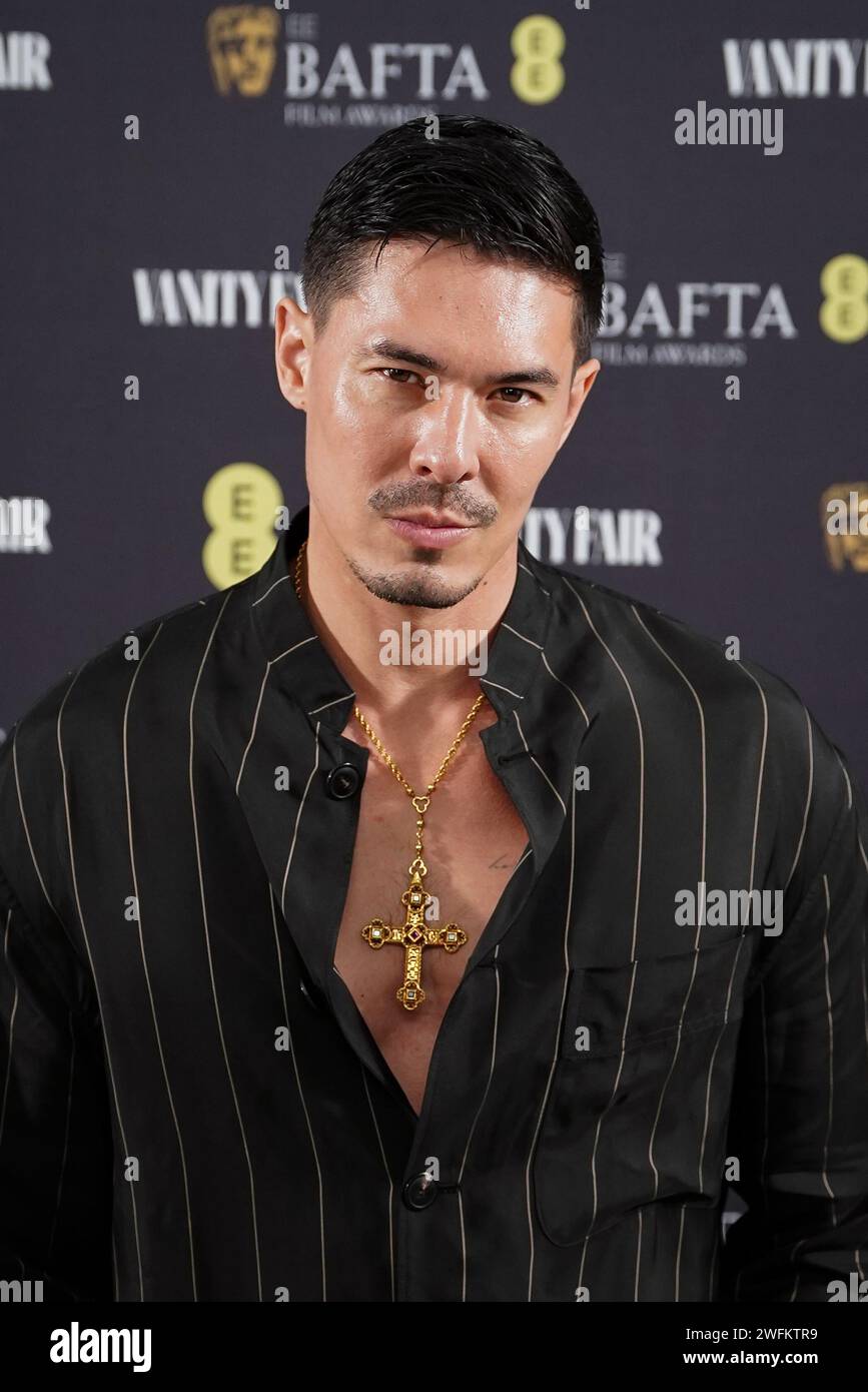 Lewis Tan attends the Vanity Fair EE Rising Star Party for the BAFTA ...