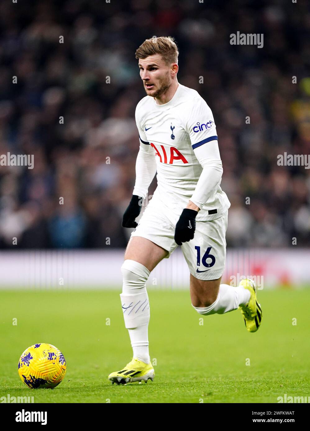 Timo werner tottenham january 2024 hi-res stock photography and images ...