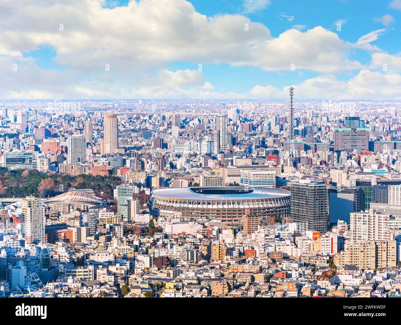 Japan aerial view skyline 2020 hi-res stock photography and images - Alamy